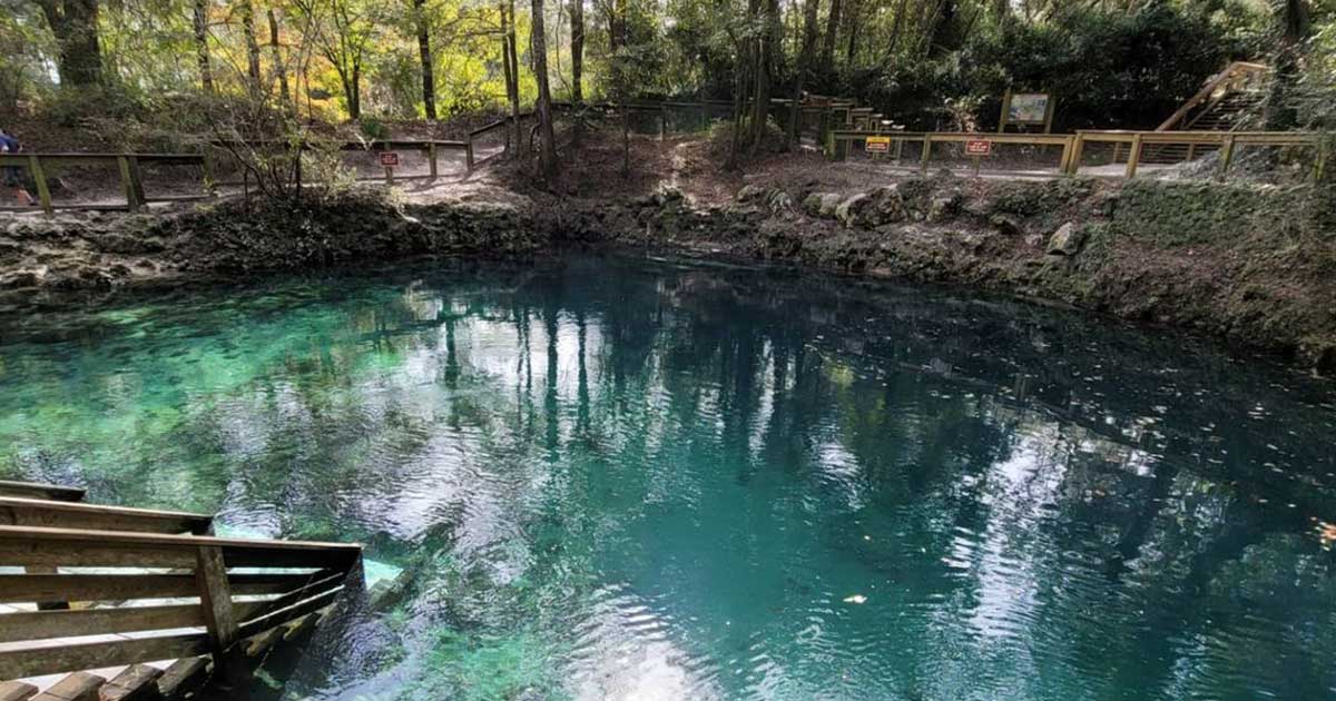 Madison Blue Spring Is Home To A Crystal-Clear Spring | Melvin Maya